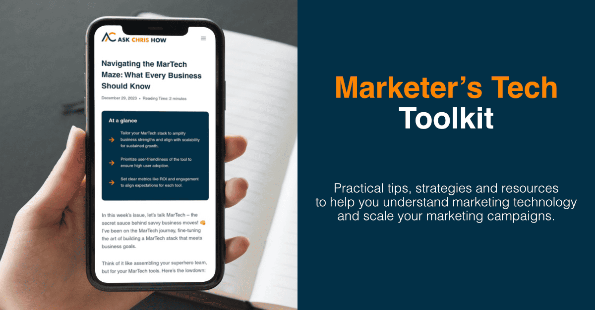 Newsletter | Ask Chris How